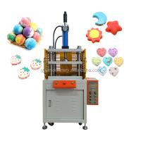 China Customized Shape Round Bath Bombs Making Machine with Automatic Hydraulic Presser for sale