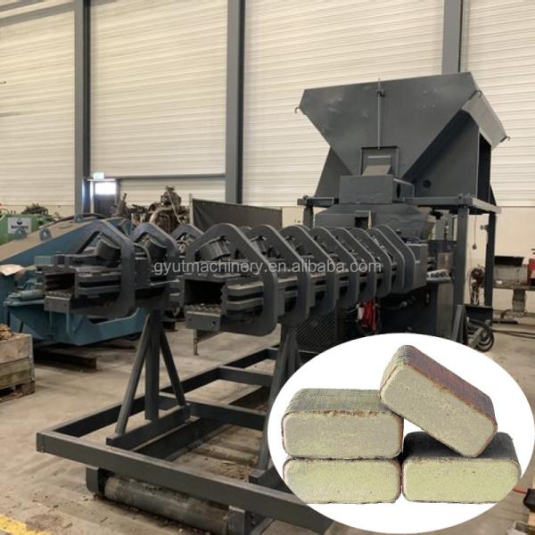 Quality Biofuel Wood Hydraulic Briquetting Press Making Machine Sawdust Briquette Extruder for sale