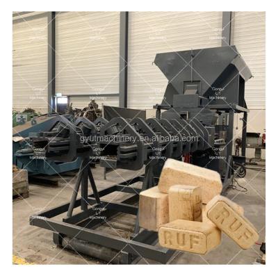 Quality Biofuel Wood Hydraulic Briquetting Press Making Machine Sawdust Briquette for sale