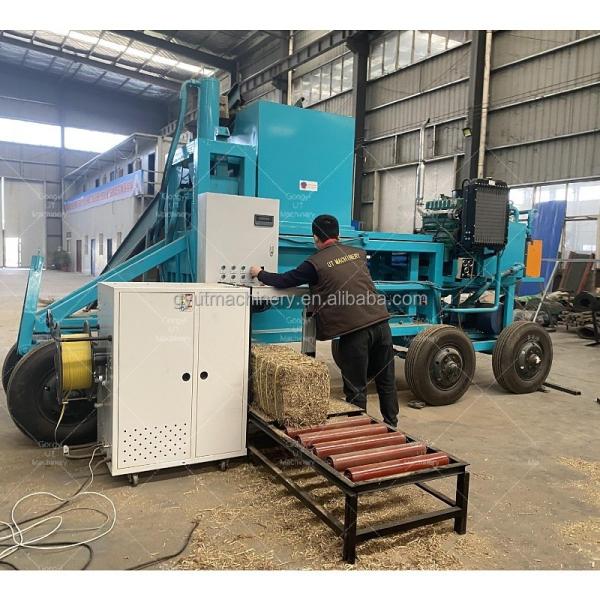 Quality Baling Packing Automatic Horizontal Hydraulic Alfalfa Hay Sawdust Rice Husk for sale
