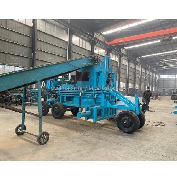 Quality Wood Sawdust Hay Baler Bagging Machine Equipment with 80-120 Bales Capacity and for sale