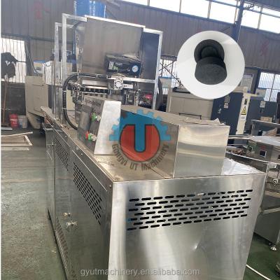 China 1200KG Weight Round Block Charcoal Hookah Charcoal Making Machine for 30-45MM Tablets for sale