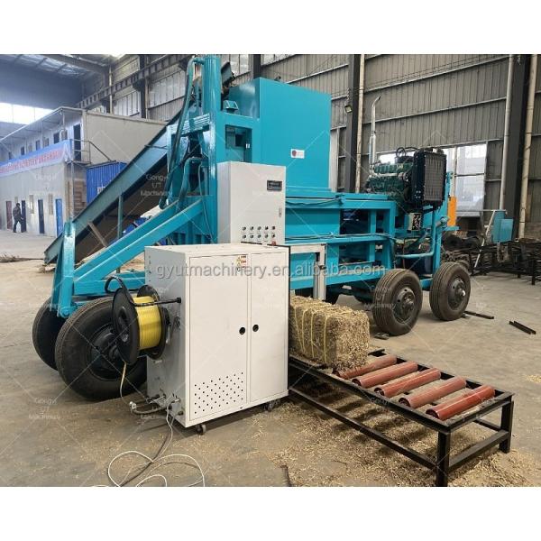 Quality 8566 KG Full-Automatic Hydraulic Alfalfa Clover Baler Machines for sale