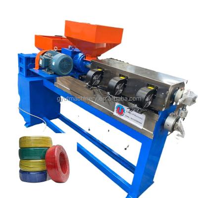 China Máquina de fabricação de cabos de cobre com material de PVC e LSHF de dupla cor à venda