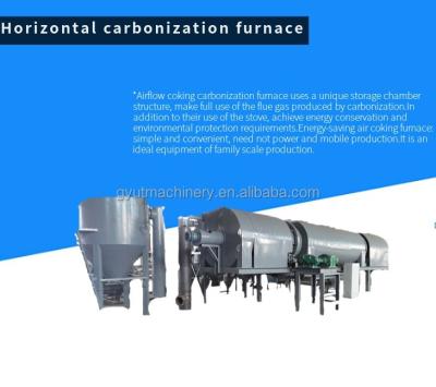 China 7.5kw 0.75 Coconut Shell Carbonization Furnace for Large-Scale Charcoal Production for sale