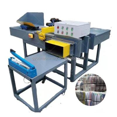 Máquina de embalaje automática fácil de operar para papel de cartón y ropa vieja