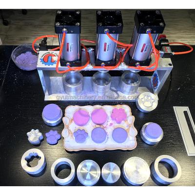 China Bubble Bath Function Industrial Shampoo Bar Press Bath Bombs Press Manual Making Machine for sale