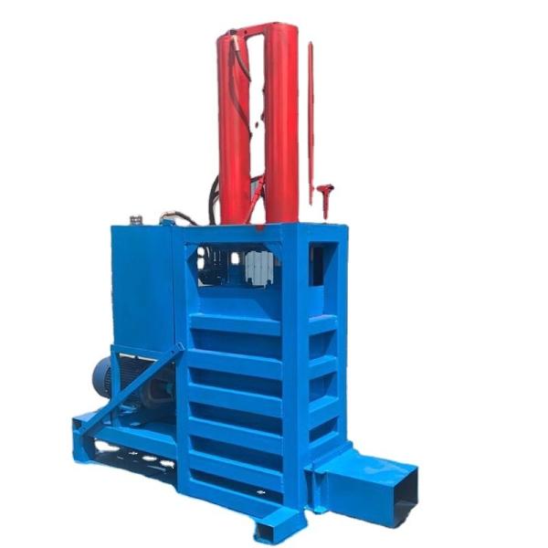 Quality Automatic Vertical Baler for Waste Paper Used Clothing Scrap Tires and Plastic for sale
