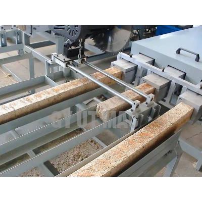 China Wood Chip Hot Press Machine for Wooden Handle Making Wood Pallet Feet Making Machine for sale
