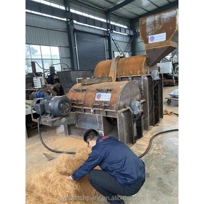 China Extractor de fibra de coco de primeira classe Máquina de alta capacidade de um profissional chinês à venda