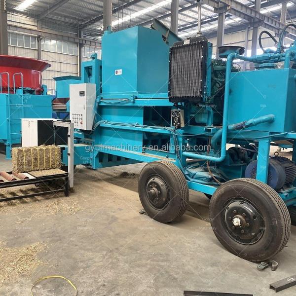 Quality 2024 Design Baler Package Machine for 25kg Dry Hay in Sealed Packs Baler Raw for sale