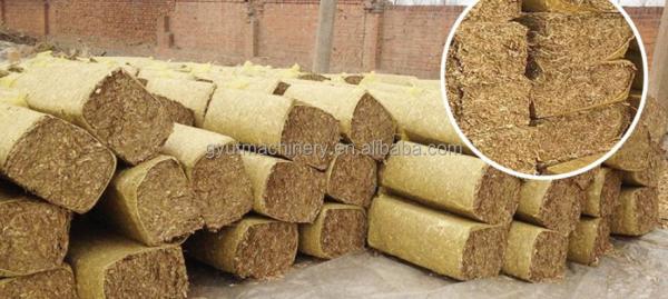 Quality Chopped Straw Corn Silage Wood Shavings Wood Sawdust Cocopeat Baler Packaging for sale