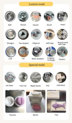 China Full-Auto-Industrie Hydraulische Seife Badebombe Herstellung Maschine für Zuhause und Stamping Punch zu verkaufen