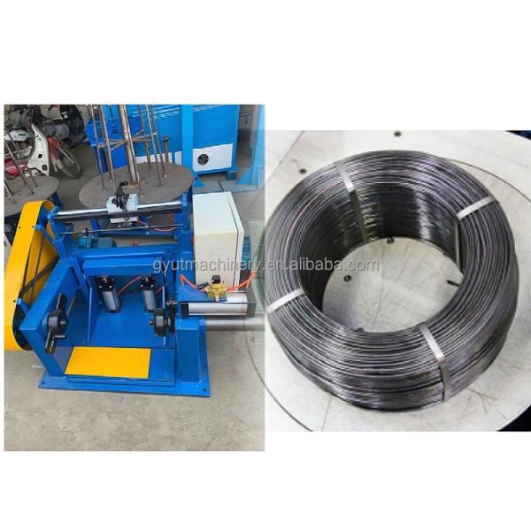 Quality Automatic 630 Coil Winding Machine Hydraulic Cantilever Type Coiling Machine for Steel Rope for sale