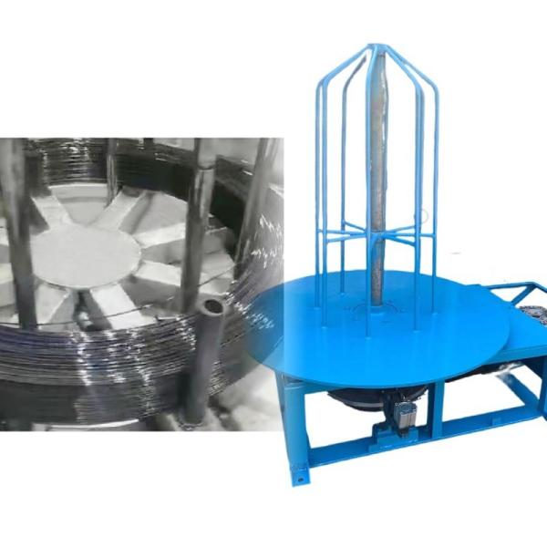 Quality Advanced Coiling Winder for Elephant Nose Stainless Steel Wire Winding Take-up for sale