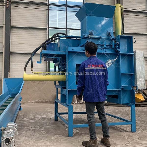 Quality 10t Pressure Textile Wiper Bale Rag and Duster Cloth Press Packing Machine for for sale