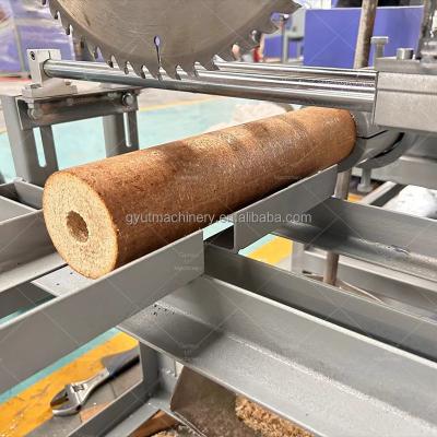 China High Density Four Heads Wood Sawdust Block Making Machine with Round Hopper 80mm Size for sale