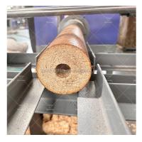 China Woodworking Process Fully Automatic Cutter for Hot Compressed Wood Block Extruding Machine for sale