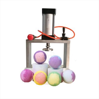 China Shower Steam Shampoo Bar Press Machine Pneumatic Bath Bomb Press for Small Production for sale