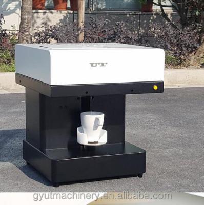China Impresora de café de tinta comestible con conexión de alta velocidad USB2.0 para impresión de arte selfie latte en venta
