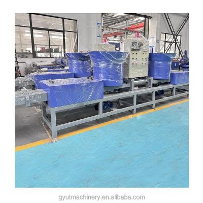 China Garment Shops High Capacity Wood Pallet Block Machine with Cutting Saw Labor Saving for sale
