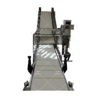 China Convenient Multi Function Automated Microgreens Tray Harvesting Machine with Conveyor Belt for sale