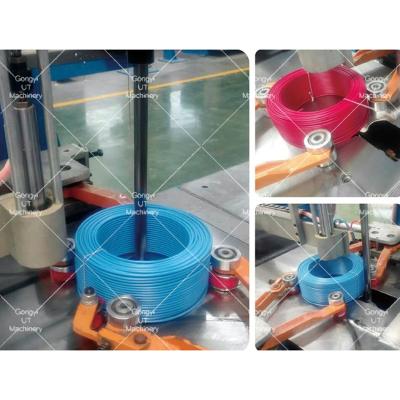 China Cable Winding Labeling Packing Machine Advantageous Wire and Cable Coiling Machinery for sale