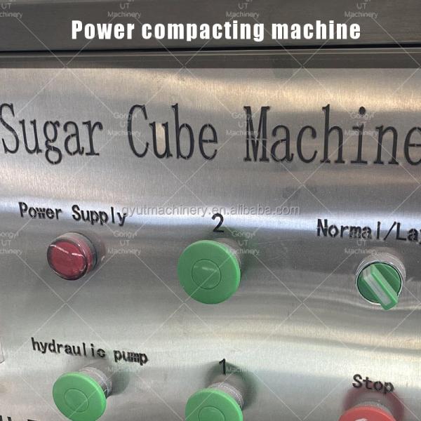 Quality Lump Cube Press Forming Stainless Steel Sugar Cube Making Machine for Coffee for sale