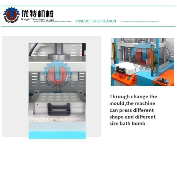 Quality Fully Automatic Hydraulic Bath Salt Ball Making Machine with Stainless Steel for sale