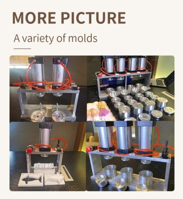 China Advanced Multi Bath Bomb Fizzer Making Machine for Bath Cleaning Bombs 18KG Weight for sale