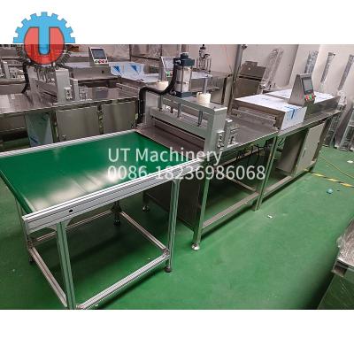 China Automatic Round Square Soap Loaf Cutting Tool Machine UT 22 Aluminum Soap Slab Cutter for sale