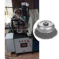 China Advanced PLC Control Automatic Flat Wire Brush Making Machine for sale