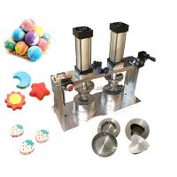 China Customized Shape Bubble Fizzy Bath Bombs Making Machine Home Shampoo Bar Soap Presser for sale