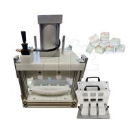 China Pneumatic Small Bath Bomb Press Machine Friendly Solid Shampoo Bars Moulding Machine for sale