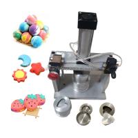 China Pneumatic Small Bath Bomb Press Machine Friendly Solid Shampoo Bars Moulding Machine for sale