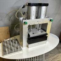 China Pneumatic Small Bath Bomb Press Machine Friendly Solid Shampoo Bars Moulding Machine for sale