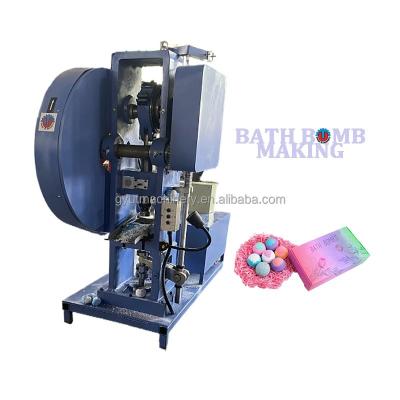 China Shape Moulding Logo Stamping Bath Bomb Press Machine 1.75 Inch for Semi-automatic Line for sale