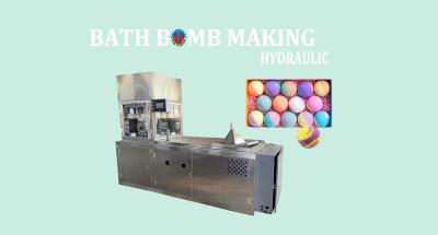 China Shape Moulding Logo Stamping Bath Bomb Press Machine 1.75 Inch for Semi-automatic Line for sale