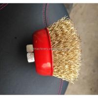 China 24v DC Motor CNC Twisted Wire Brush Making Machine for Threaded Wire Wheel Brushes for sale