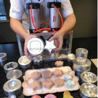China Bubble Bath Forming Making Press Machine for Solid Shampoo Bars and Spa Bath Bombs for sale