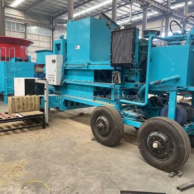 China 2024 Máquina automática horizontal hidráulica de enxada de palha de silos de gramíneas com projeto à venda