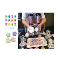 China Customized Shape Homemade Bath Bombs Making Hand Manual Fizzy Bombs Press Machine for sale