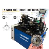 China Automatic Grade Automatic Brass Wire Wheel Brush Threading Machine for Industrial for sale
