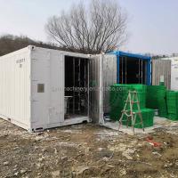 China Automatic Hydroponic Fodder System for Livestock Farm in Multi Function Container for sale