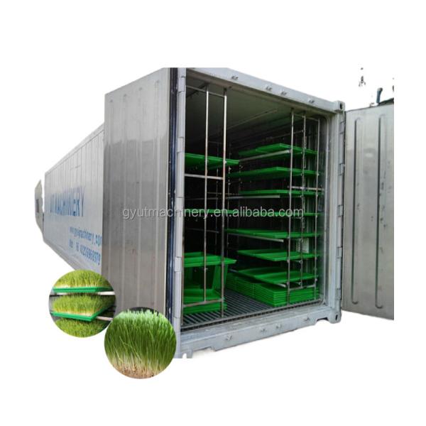 Quality High Productivity Container Greenhouse Agricultural Automated Sprout Machine in for sale