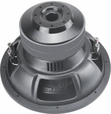 China 12"double ferrite magnet subwoofer 800 Watts RMS dual 2/4 ohms 3"voice coil 85.6dB SE12G2 for sale