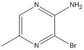 China CAS 74290-65-6 Ketone Organic Compound 3- Bromo -5- Methylpyrazin -2- Amine 98%Min Assay for sale