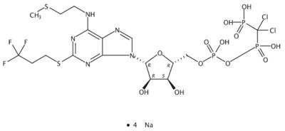 China Cangrelor Tetrasodium Active Pharmaceutical Ingredients CAS 163706-36-3 for sale