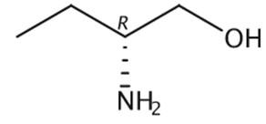 China L-2- Aminobutanol Alcohol Chemical Structure CAS 5856-63-3 98%Min Purity 89.14 Molecular Weight for sale