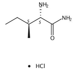 China L-Isoleucinamide hydrochloride ;Amino Acid  ;CAS 10466-56-5 for sale
